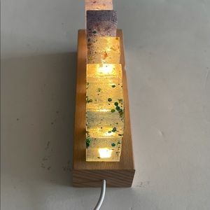 Hand Crafted | Other | Resin Custom Name Sign W Light Up Display | Poshmark